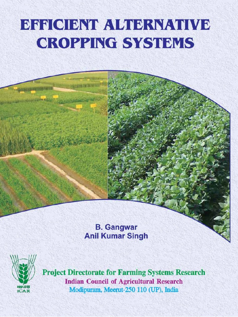 Efficient Alternative Cropping Systems (BOOK) | PDF | Wheat | Sowing