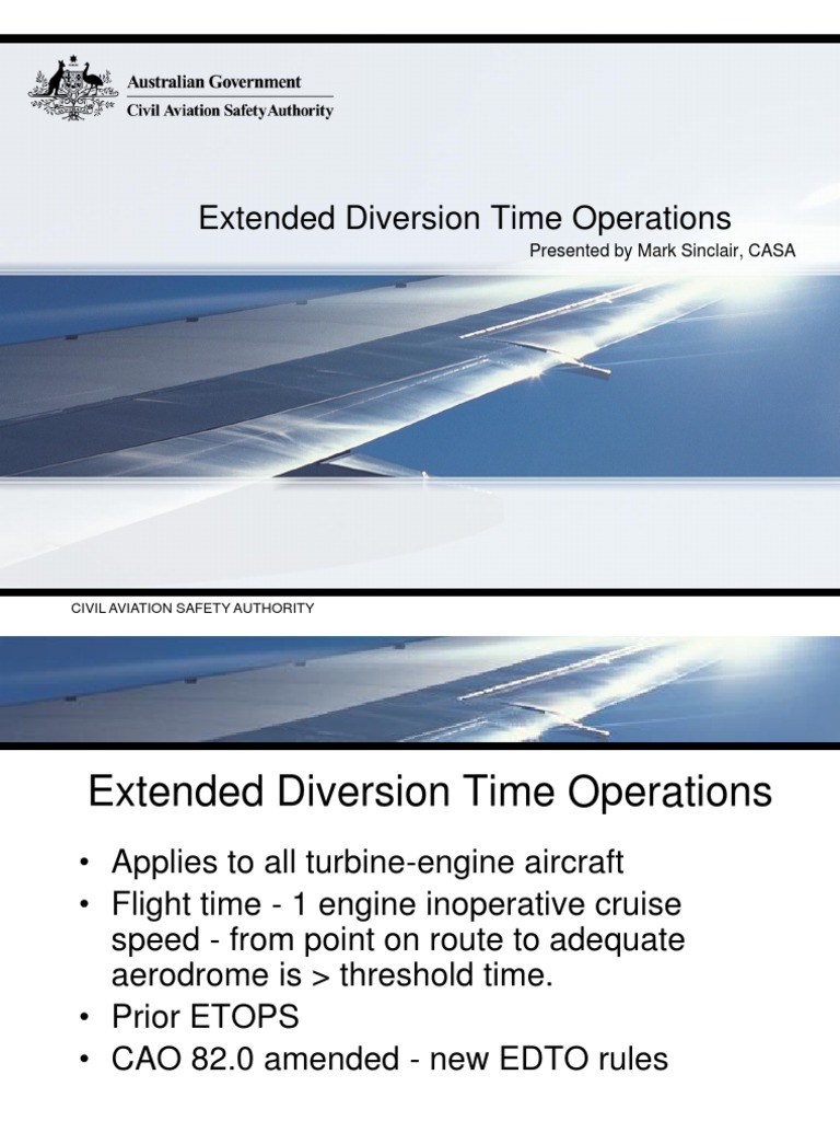 Edto (Etops-Casa) | PDF | Aviation Safety | Aviation