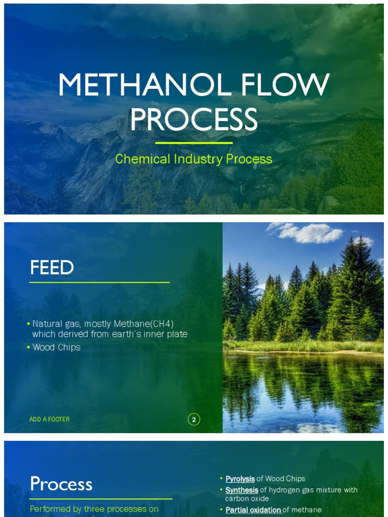 Flow Process Methanol | PDF | Methanol | Carbon Dioxide