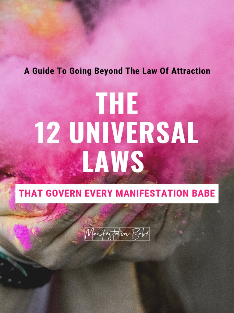 Freebie 12 Universal Laws | PDF | Forgiveness | Causality Freebie 12 Universal Laws | PDF | Forgiveness | Causality