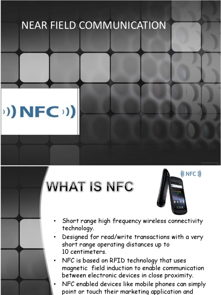 NFC PPT Near Field Communication NFC Power Point | PDF