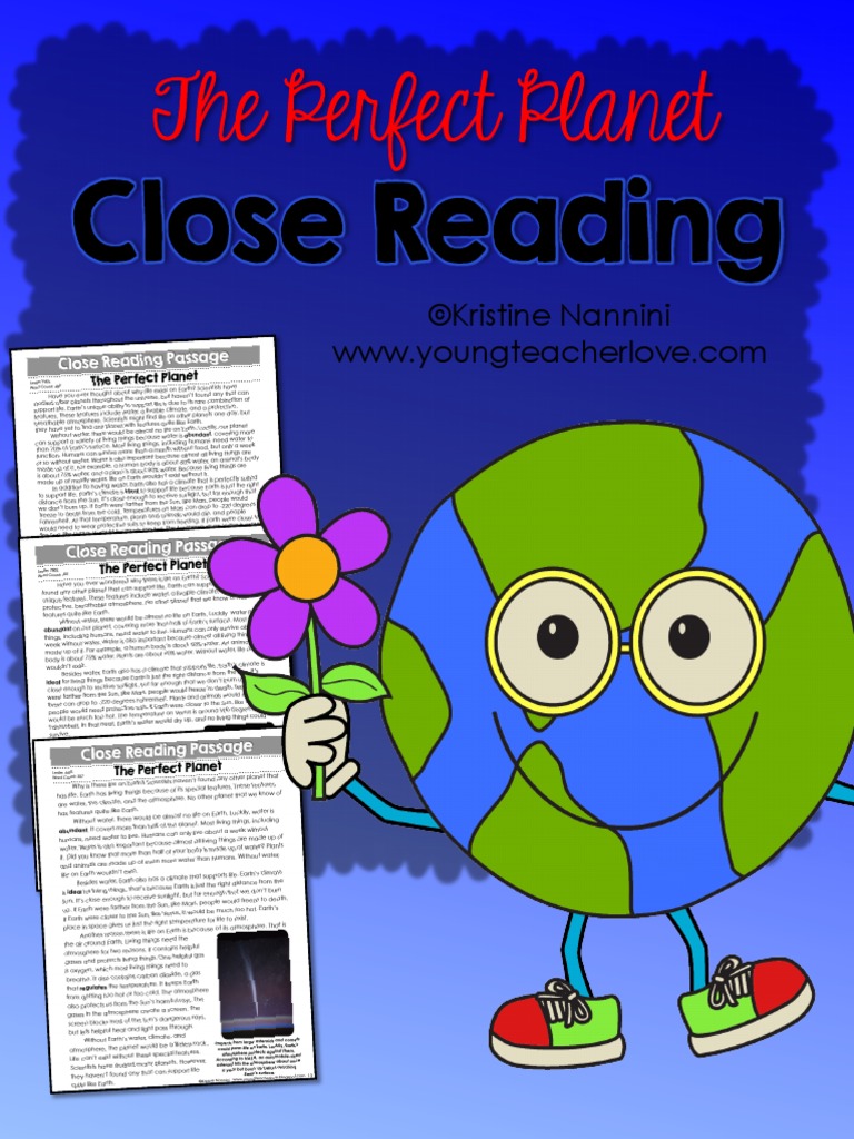 Reading Comprehension Passagesand Questions The Perfect Planet FREE ...