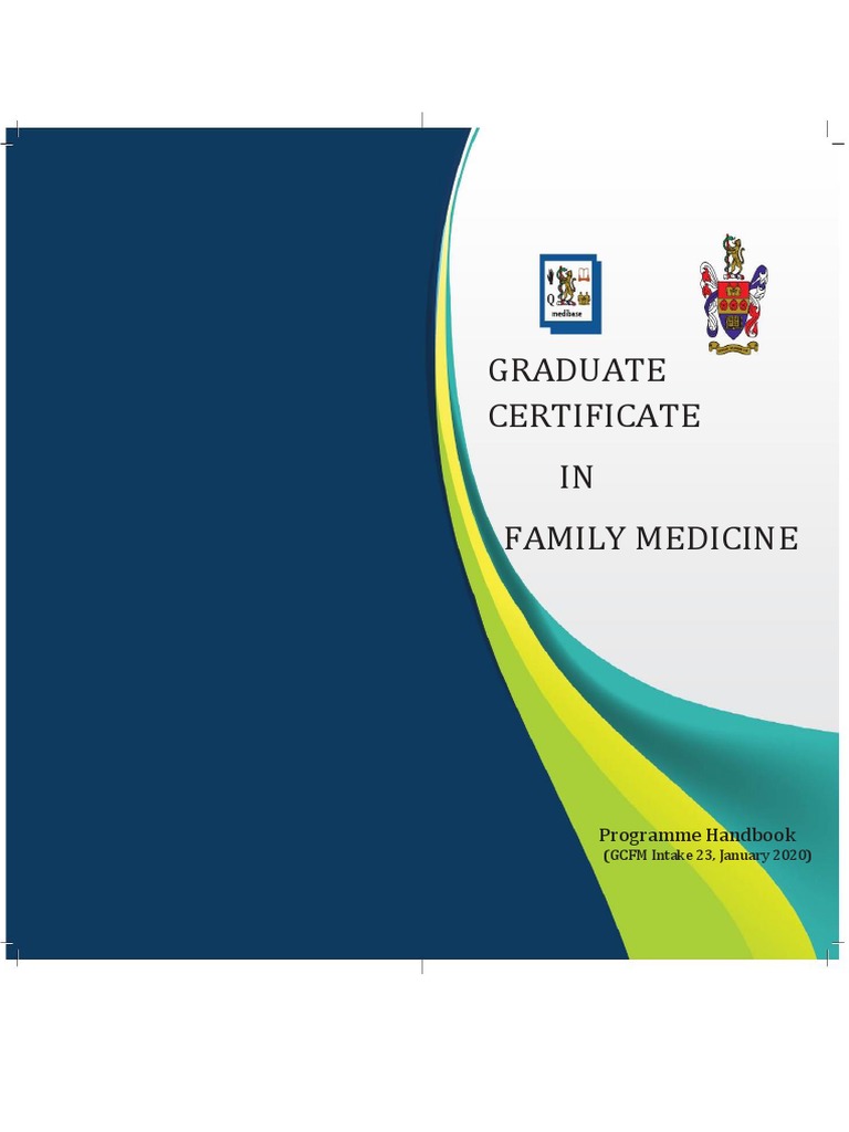 GCFM HANDBOOK Updated 1 Nov | PDF | General Practitioner | Medicine