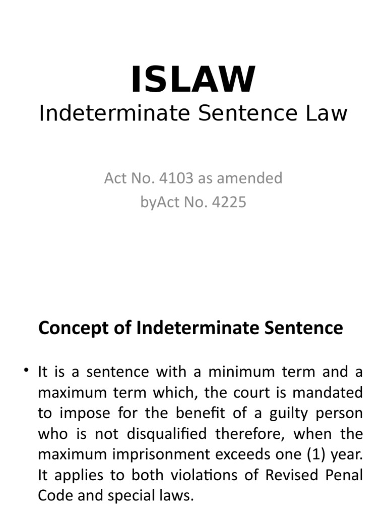 ISLAW | PDF | Sentence (Law) | Treason