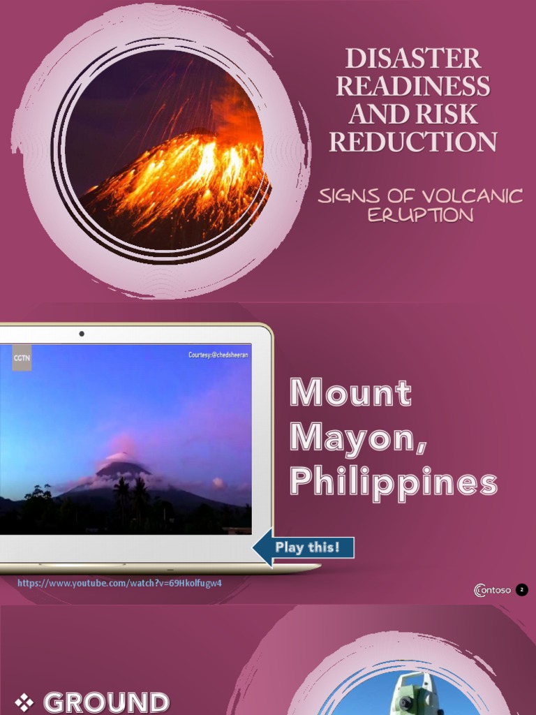 Signs of Volcanic Eruption PDF | PDF | Volcano | Types Of Volcanic ...