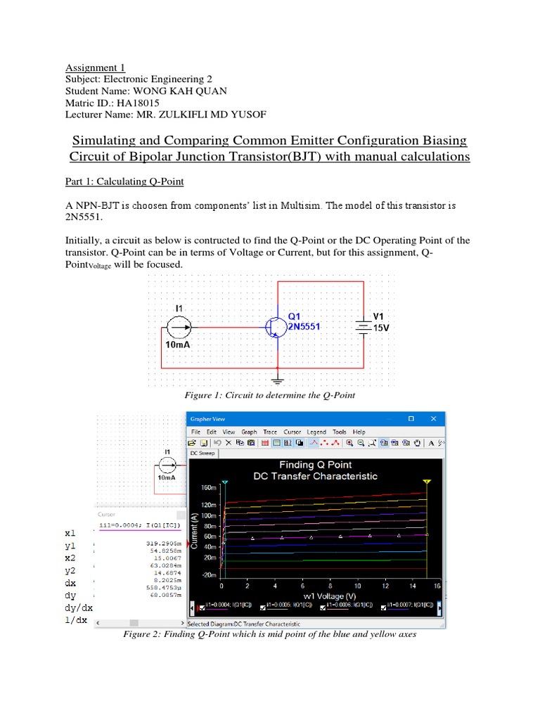 Multisim Diode IV Characteristic | PDF | Electrical Network | Amplifier