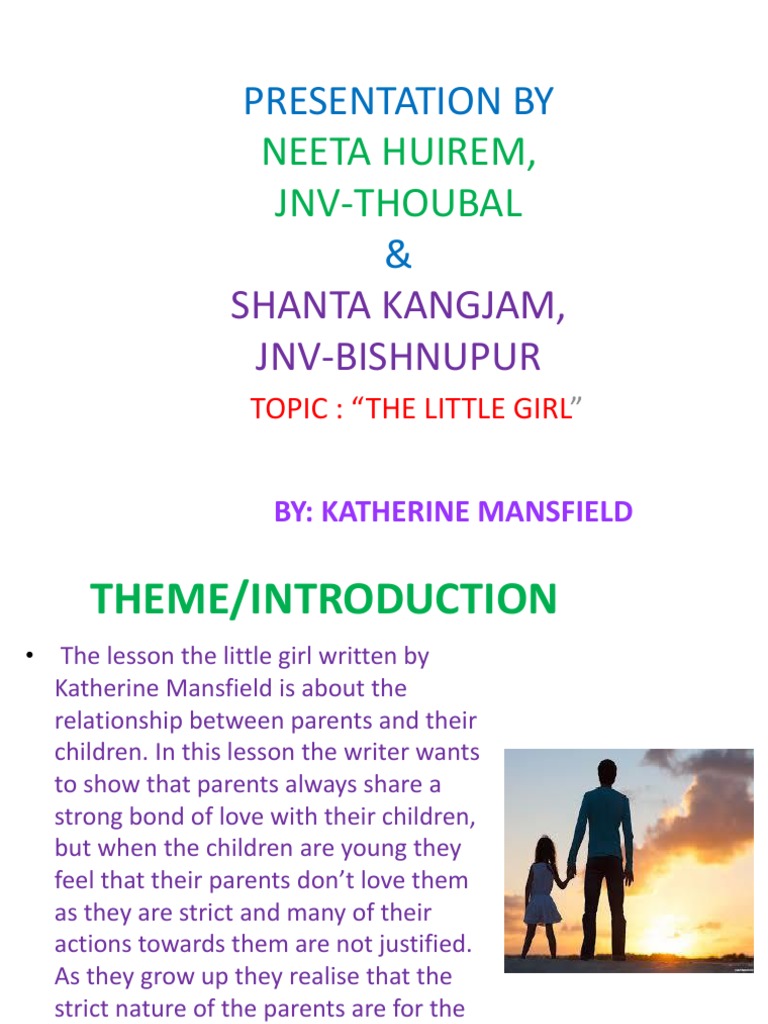 Prose 3 The Little Girl | PDF