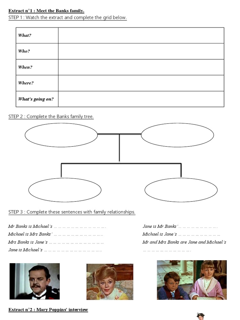 Ws Mary Poppins Video Movie Activities - 102563 | PDF