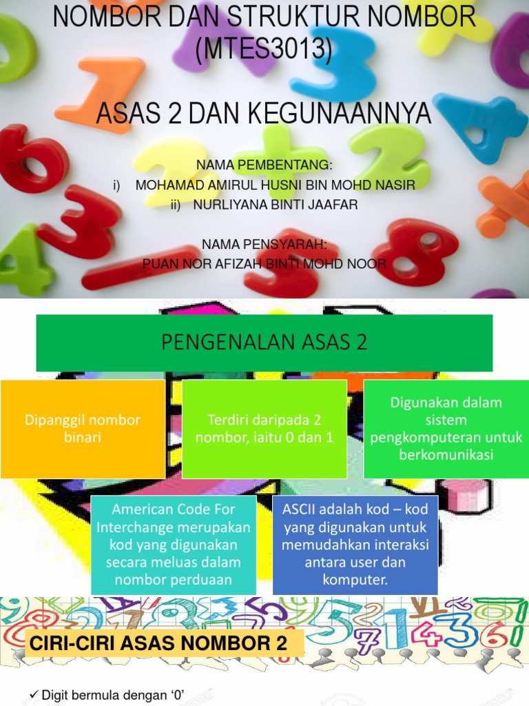 Pembentangan Assignment Asas Nombor NSN | PDF