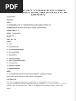 Chemistry Investigatory Project Class 12 | PDF | Fermentation ...