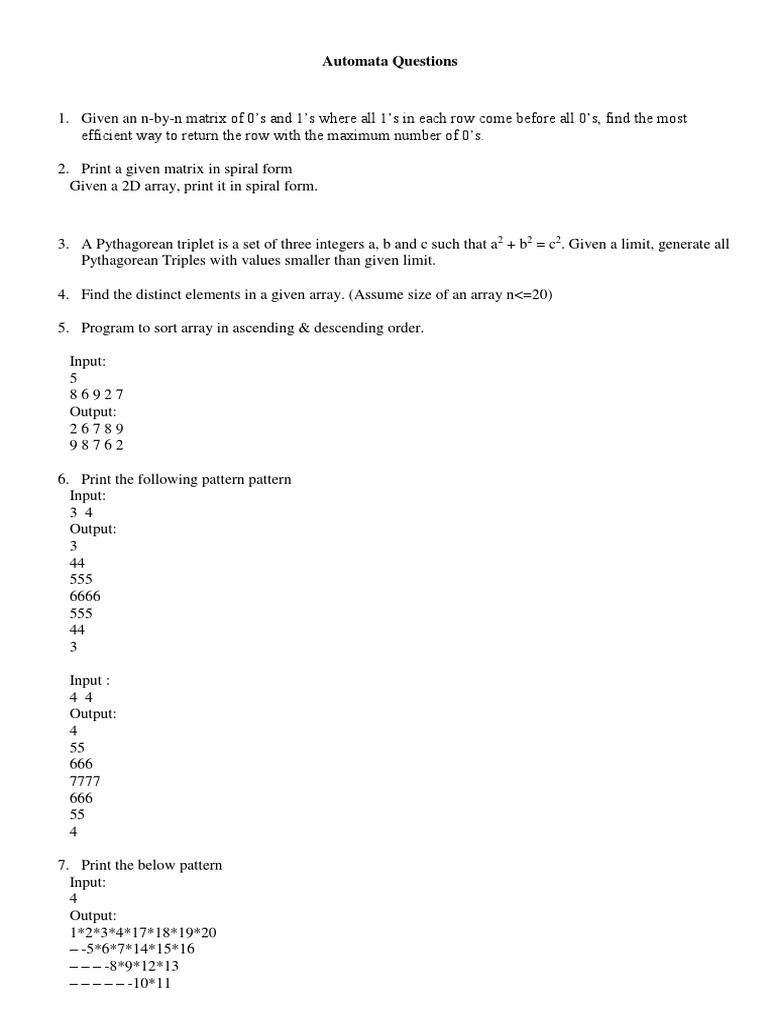 Automata Questions | PDF | Formalism (Deductive) | Theoretical Computer Science