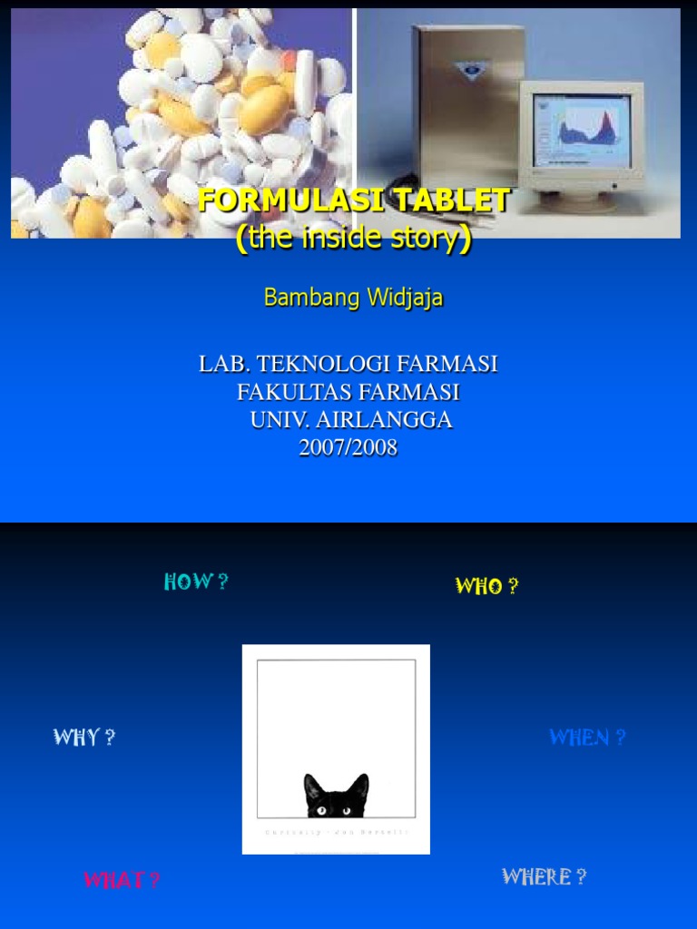 Formulasi Tablet | PDF