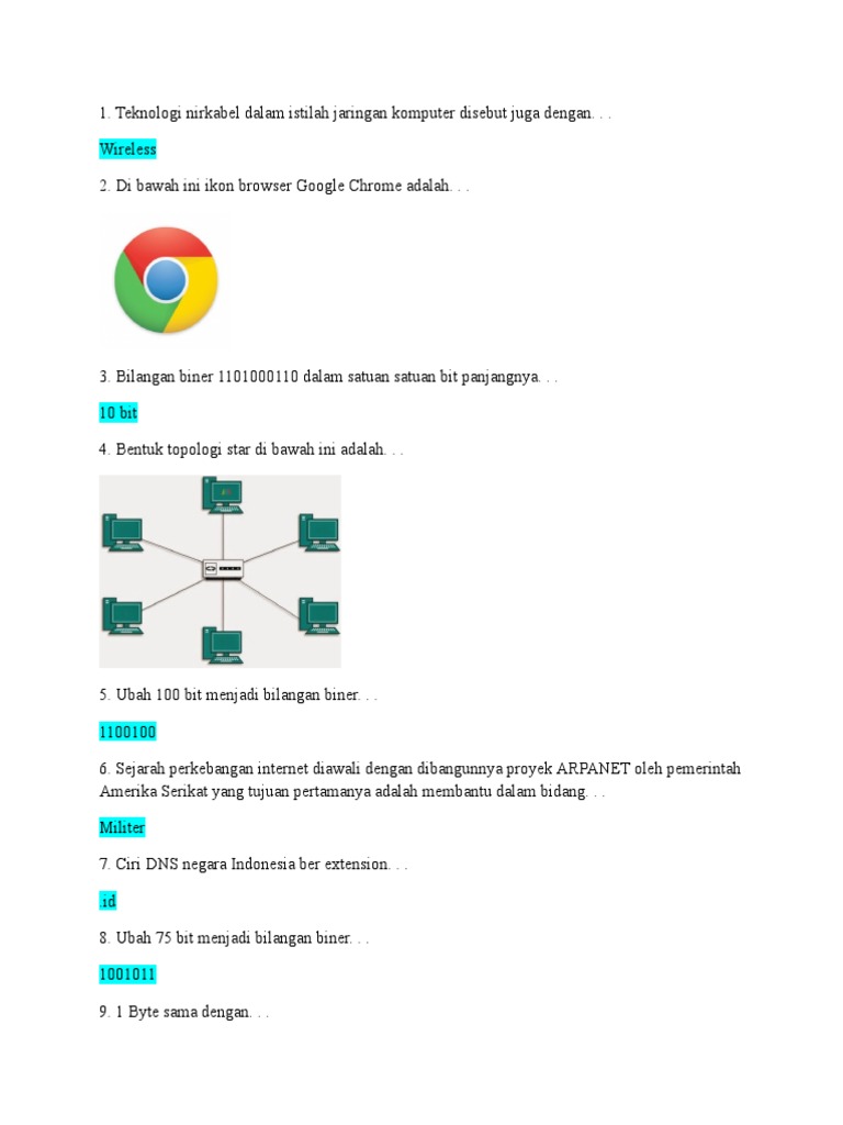 Soal Uts Ict Chairein Dan Amel Dan Jovina | PDF | Bisnis | Teknologi & Rekayasa