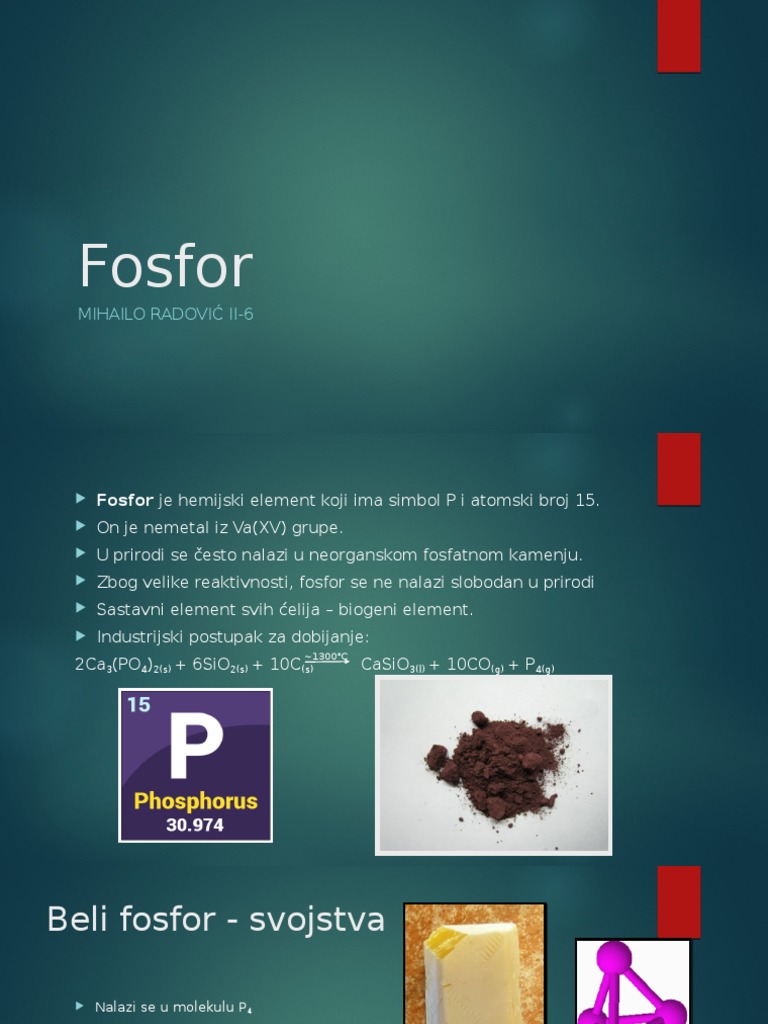 Fosfor | PDF