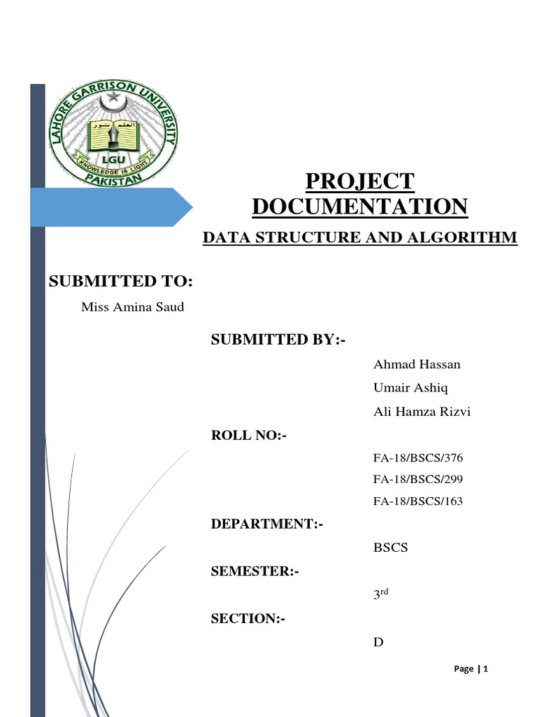 A Student Management System Using Linked Lists: Documentation on Data Structures, Algorithms ...