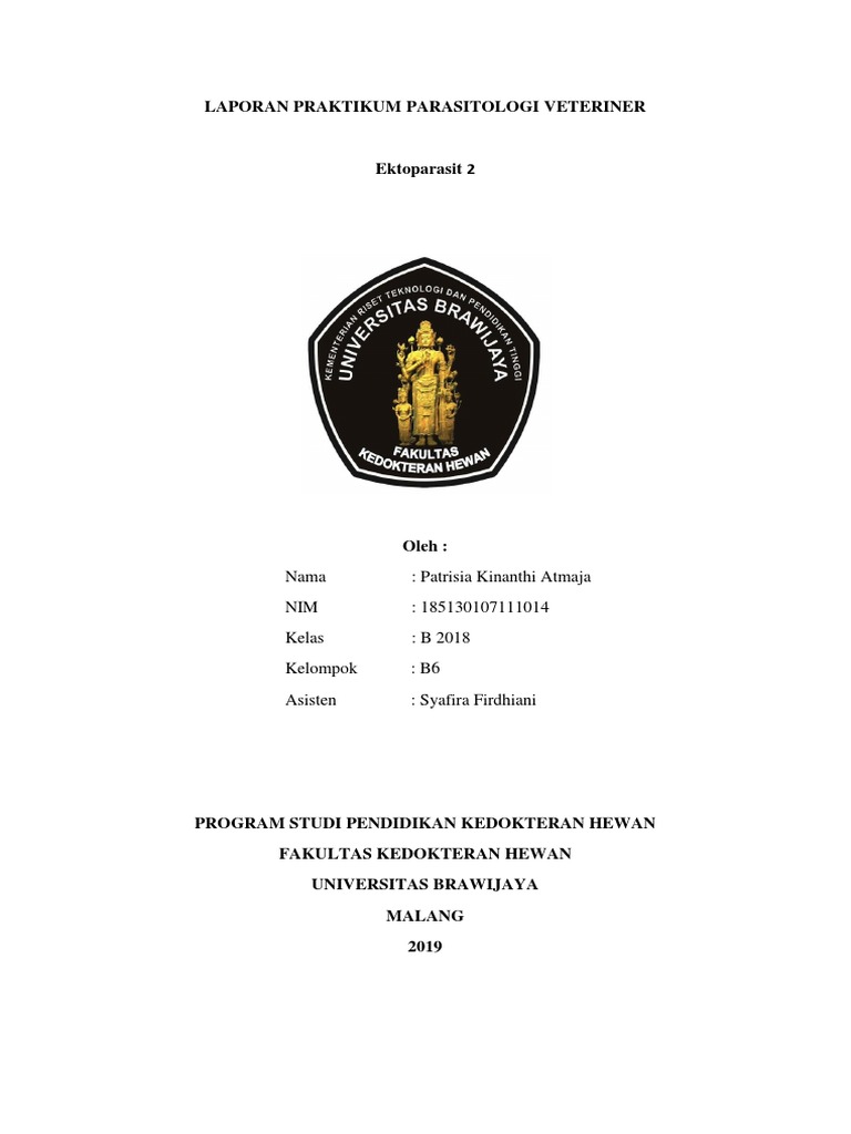 Laporan Praktikum Parasitologi Veteriner | PDF | Sains & Matematika