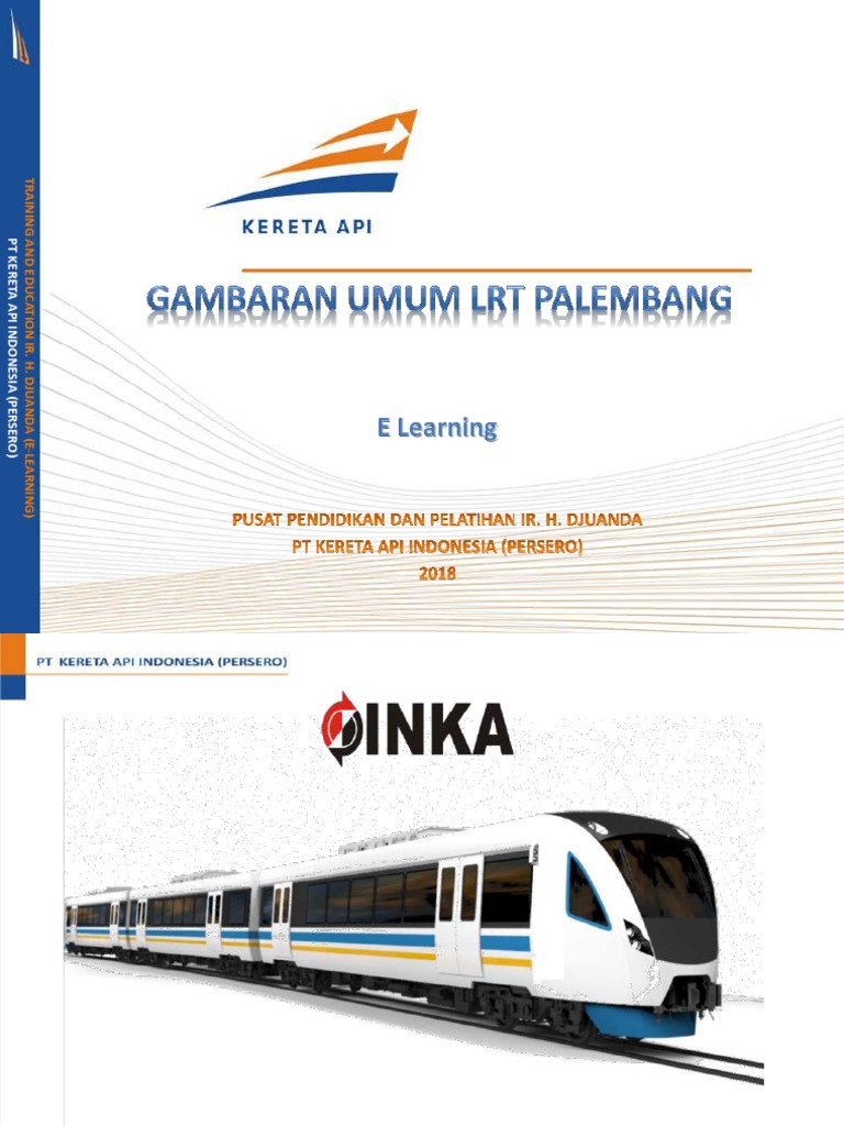 TEKNIS SPESIFIKASI KERETA API LRT PALEMBANG | PDF