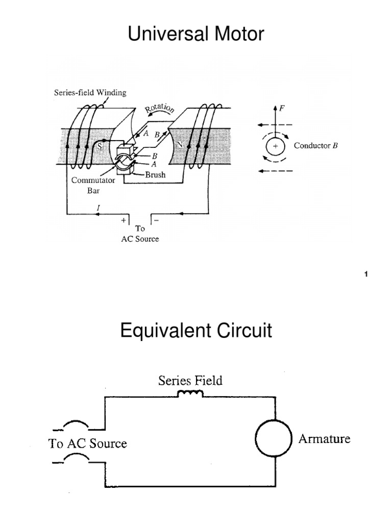 Universal Motor | PDF