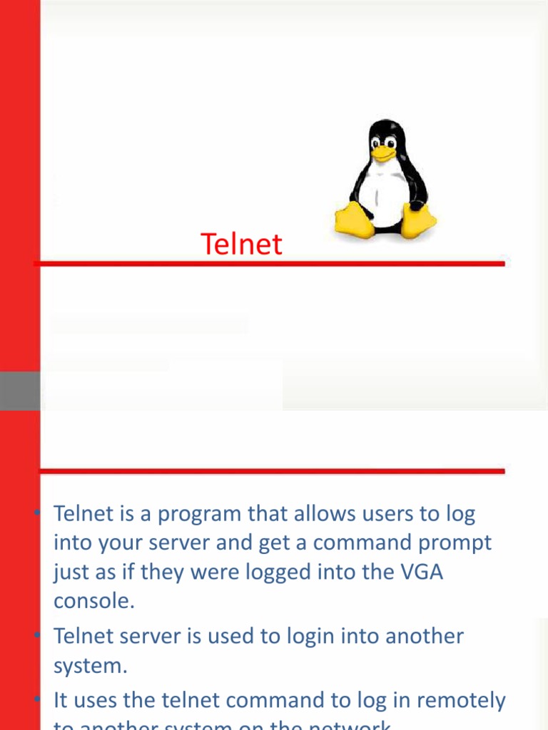 Telnet | PDF | Computer Network | Internet Protocols