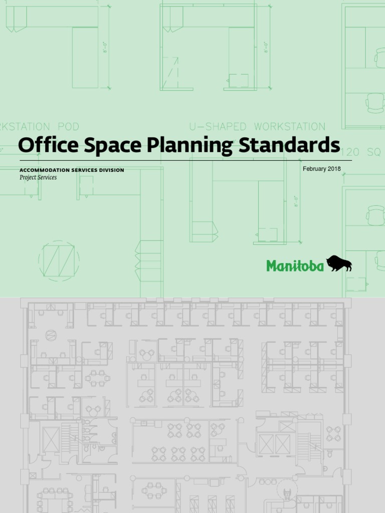 Office Space Planning Standards Guide | PDF | Desk | Sustainability