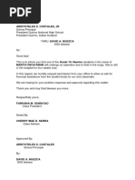 Sample - Request.letter PCSO | PDF