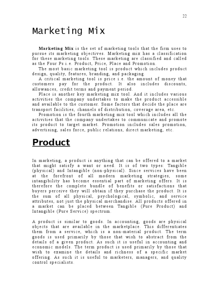 Pepsi Marketing Mix | PDF | Pepsi | Pepsi Co