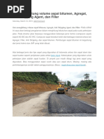 Cara Menghitung Volume Laston AC-WC AC-BC Dan AC-Base | PDF