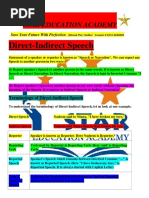 Narration Rules | PDF | Perfect (Grammar) | Grammatical Tense