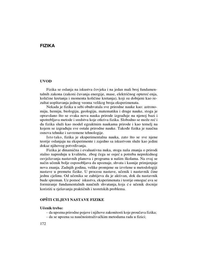 Fizika 10 | PDF