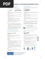 Algerbrush II Use and Care Instructions | PDF | Sterilization ...