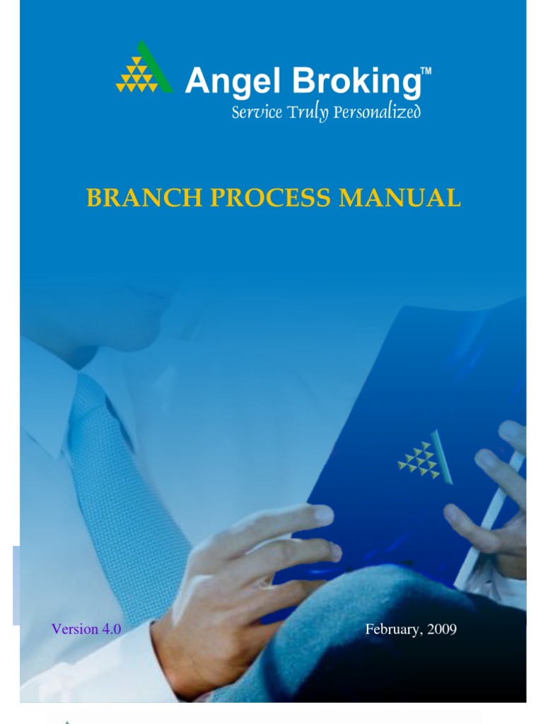 Branch Process Manual-Feb09 | PDF | Securities (Finance) | Investments ...