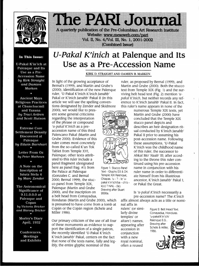 A Note On The Inscription of Ixtutz Stela 4, by Marc Zender | PDF