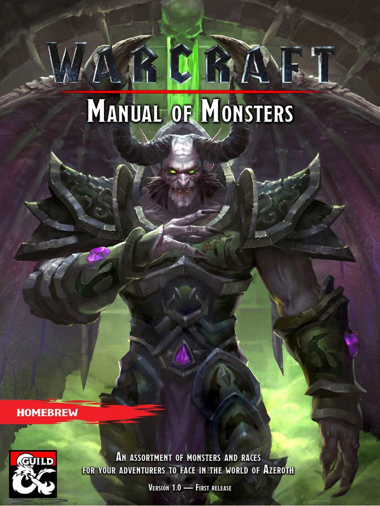 Warcraft Manual of Monsters v1.0 PDF | PDF | Dungeons & Dragons | Gary ...