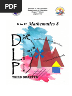 MATH MELCs Grade 8 | PDF | Equations | Quadratic Equation
