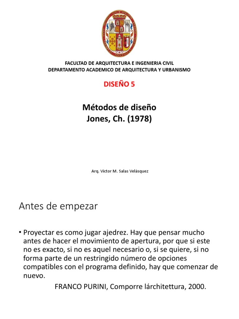 Jones - Metodos de Diseño | PDF | Diseño | Conceptos psicologicos