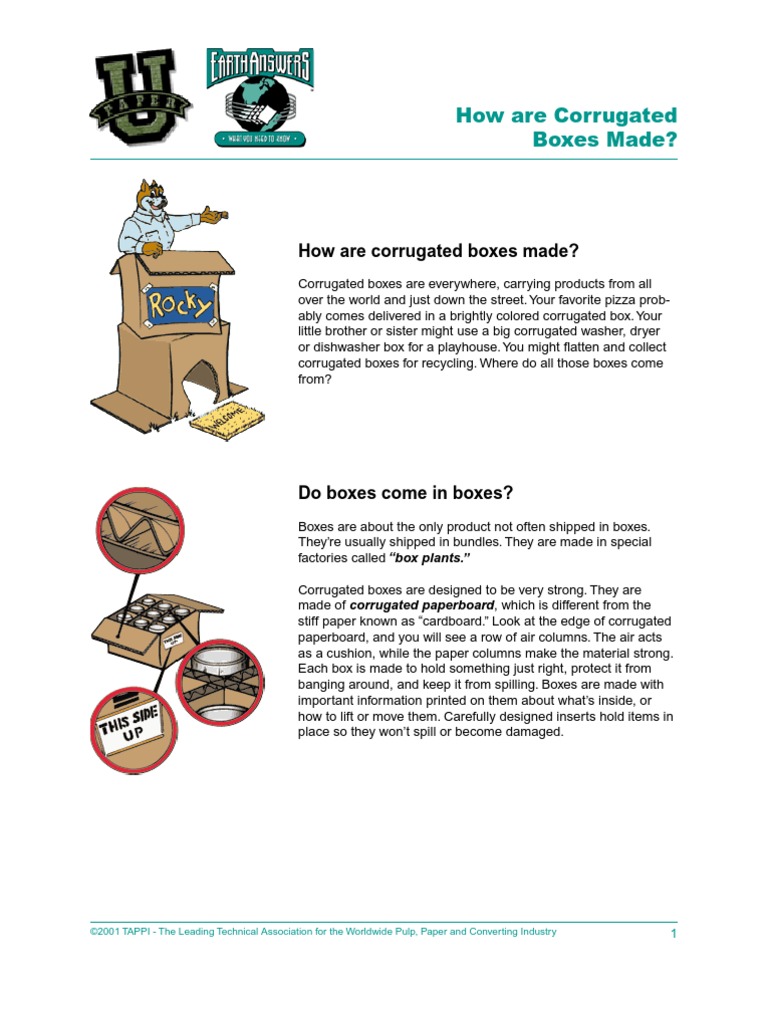 How R Boxes Made | PDF | Paper | Printing Materials