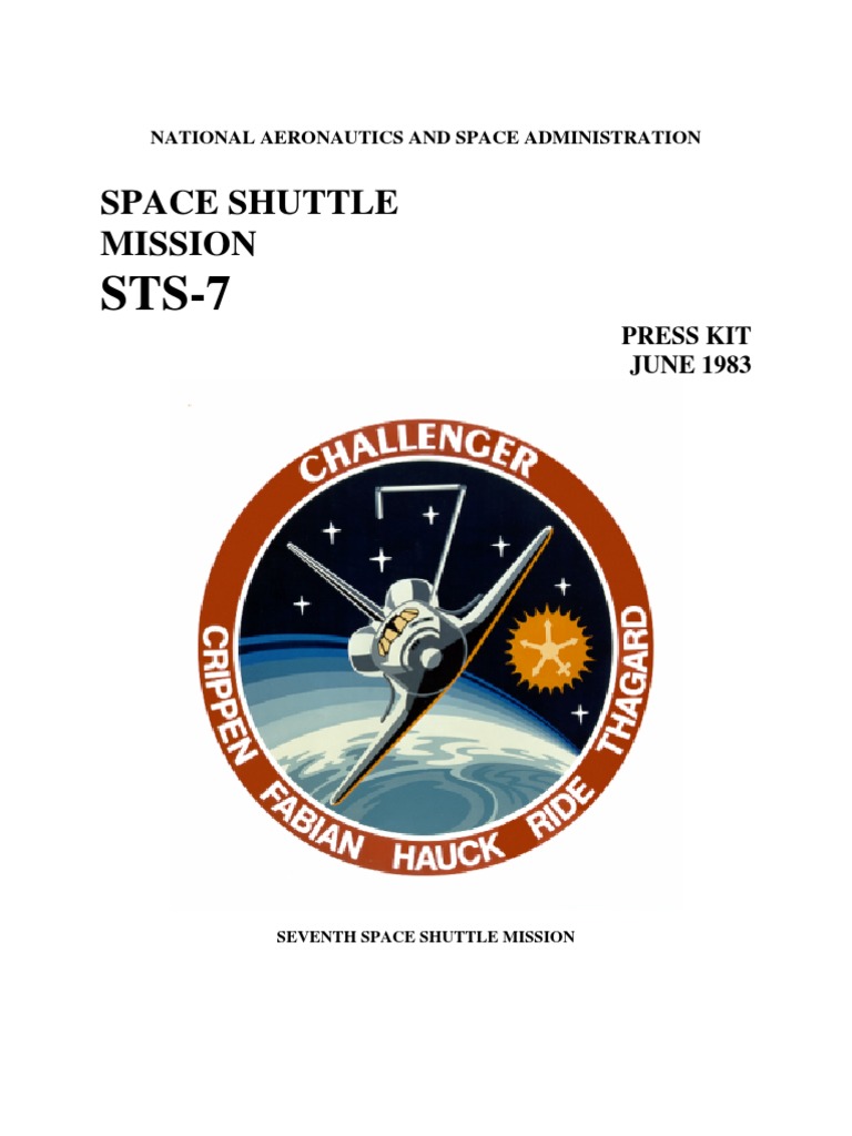 STS-7 Press Kit | PDF | Space Shuttle | Satellite Television