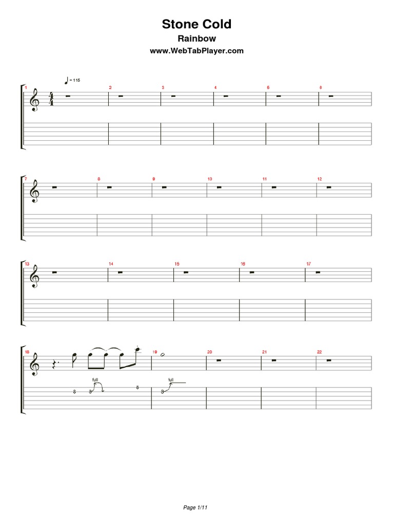 Stone Cold Solo | PDF