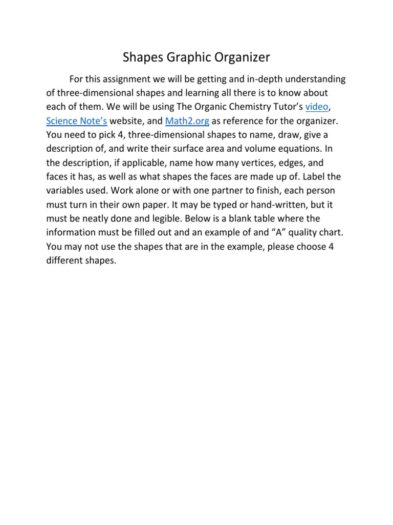 3D Shapes Study Guide | PDF | Area | Shape