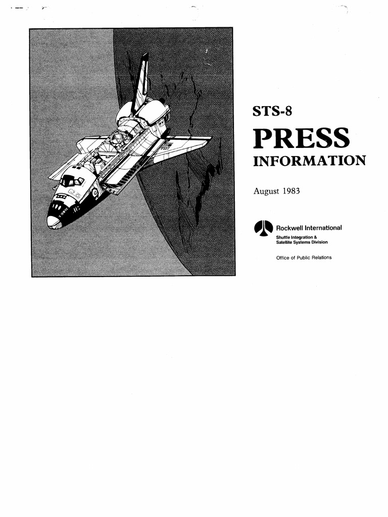 STS-8 Press Information | PDF