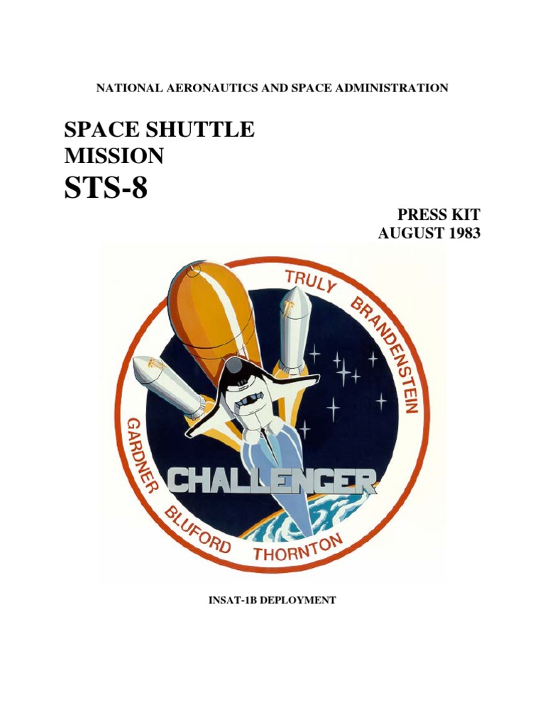 STS-8 Press Kit | Download Free PDF | Space Shuttle Abort Modes | Space ...