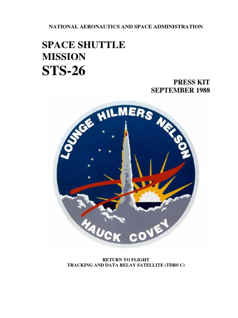 STS-26R Press Kit | PDF | Space Shuttle Abort Modes | Space Shuttle
