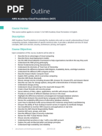 AWS Academy Cloud Foundations Module 06 Student Guide | PDF