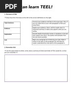 PETAL Sentence Starters | PDF | Adverb | Cognitive Science