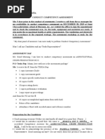 Conduct Competency Assessment SCRIPT | PDF | Question | Educational ...