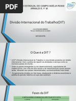 Evolução da Divisão Internacional do Trabalho | PDF | Globalização ...