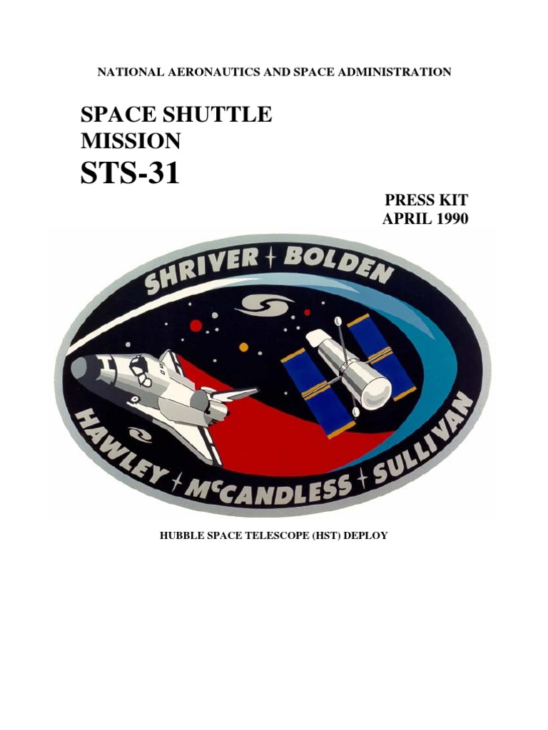 STS-31 Press Kit | PDF | Hubble Space Telescope | Goddard Space Flight ...