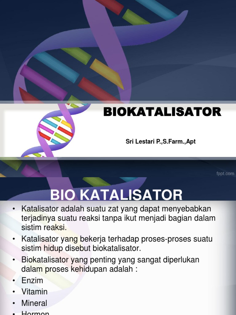 Pengertian dan Contoh Biokatalisator | PDF
