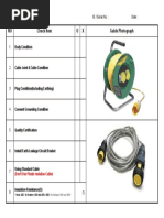 Portable Grinder-Pre Inspection Checklist | PDF | Personal Protective ...