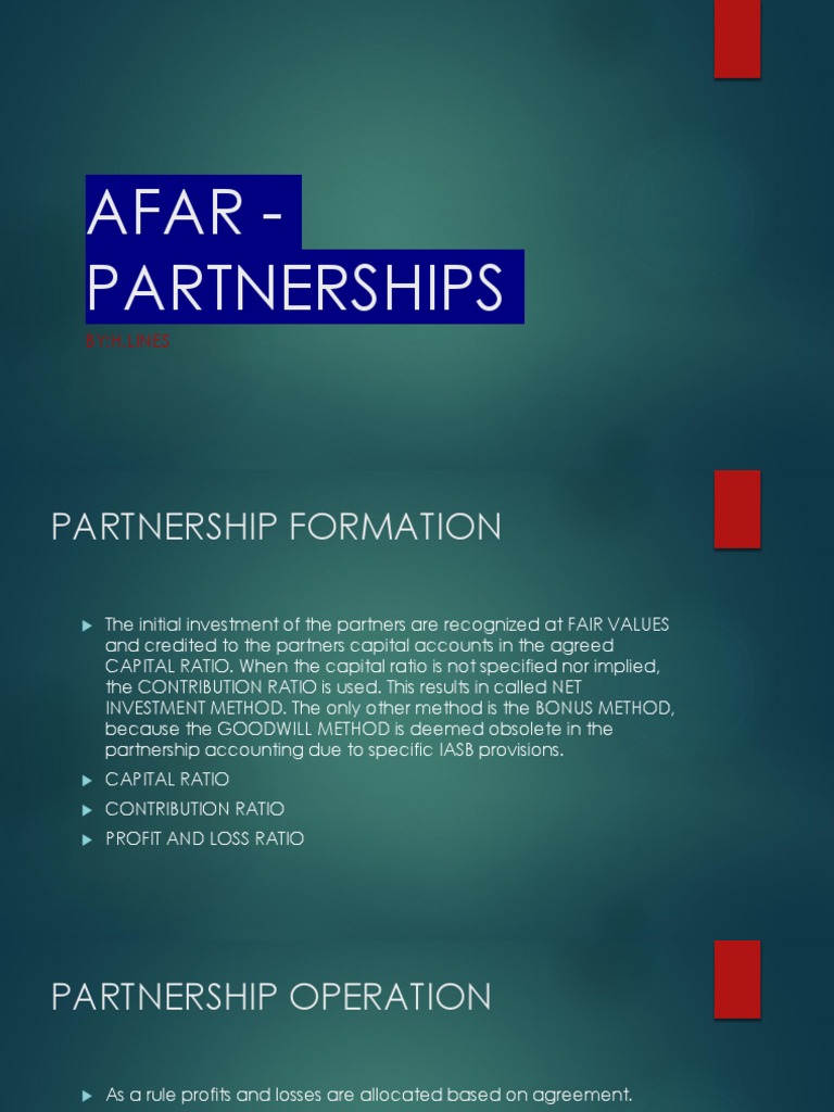 AFAR - PARTNERSHIPS - PPTX UM Digos Competency Appraisal | PDF ...
